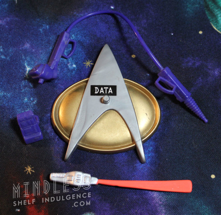 Lieutenant Data in First Season uniform - Mindless Shelf Indulgence