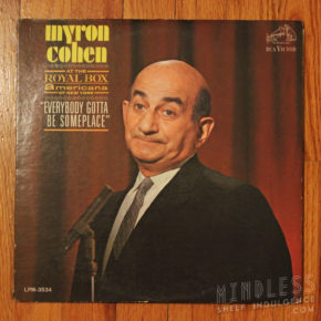 myron_cohen_someplace_LP - Mindless Shelf Indulgence